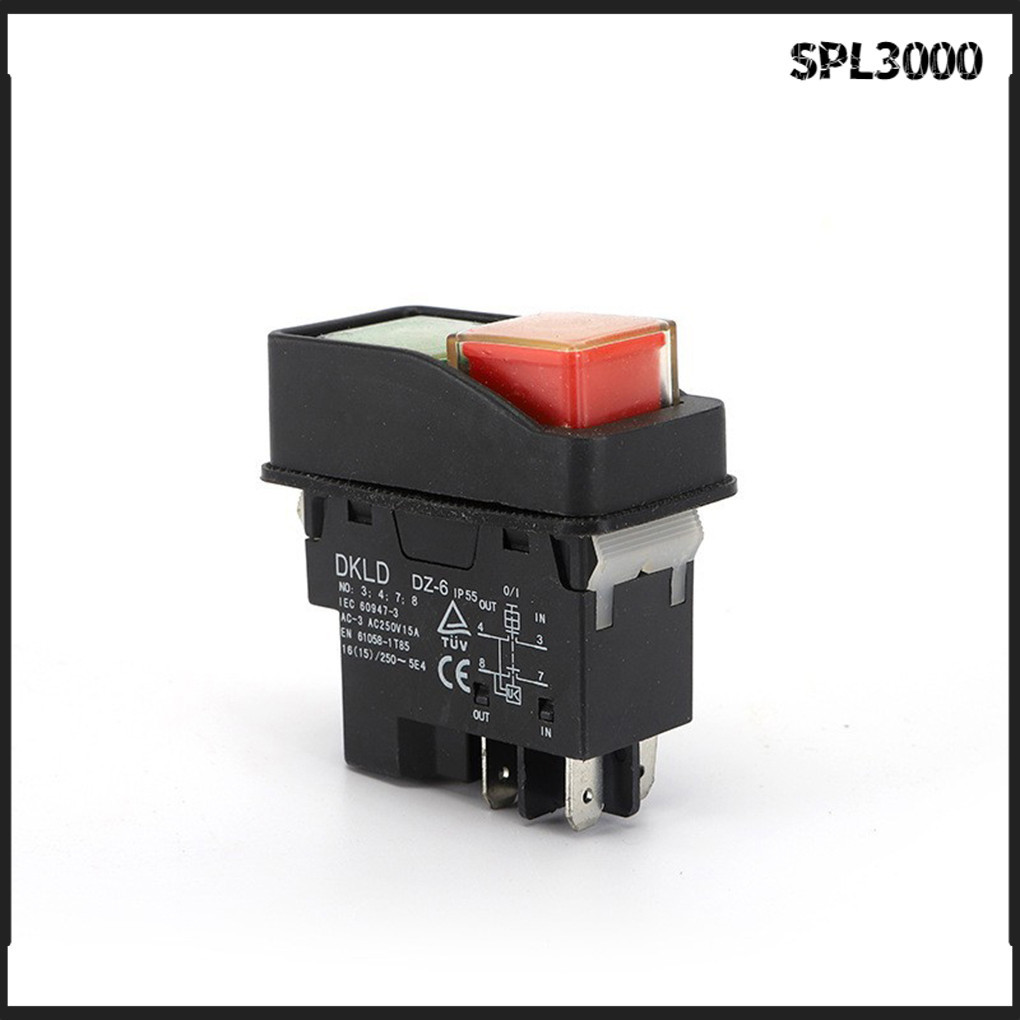 SPL> 1/2/3 Push Button DKLD DZ6 KJD17 Electromagnetic switch Stable ...