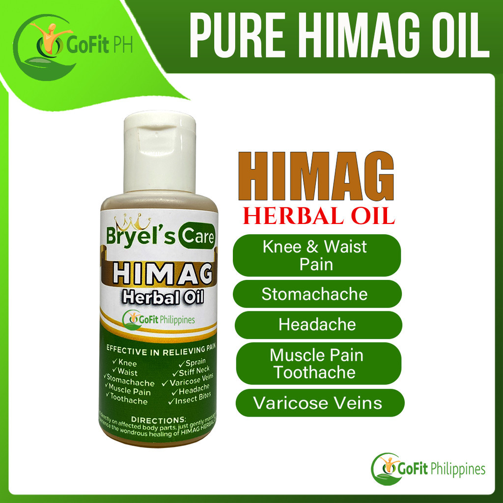 100% Pure HIMAG Extract Herbal Healing Oil Original 60ml Massage Oil ...