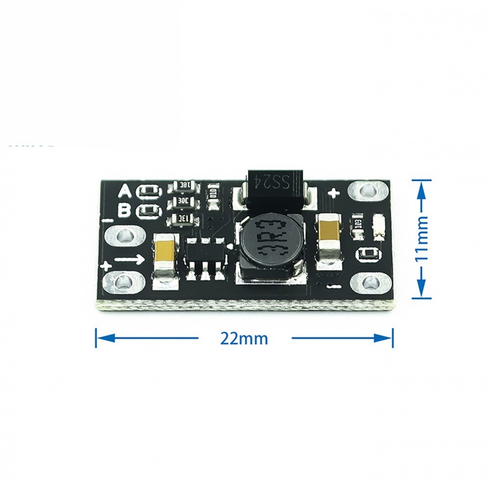 Mini DC-DC Boost Step Up Converter 3V 3.2V 3.3V 3.7V 5V 9V to 12V Voltage Regulator PCB Board ...