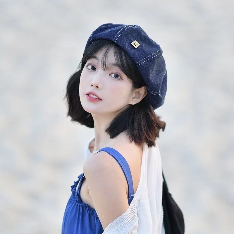 New Style Octagonal Hat Autumn Winter Beret Female Cool Hot Girl Beret ...