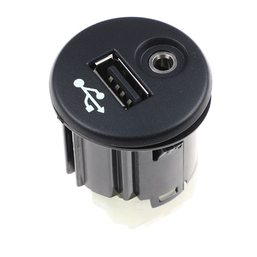 USB Chrager Port AUX Adapter Socket For Nissan Juke Qashqai X-Trail ...