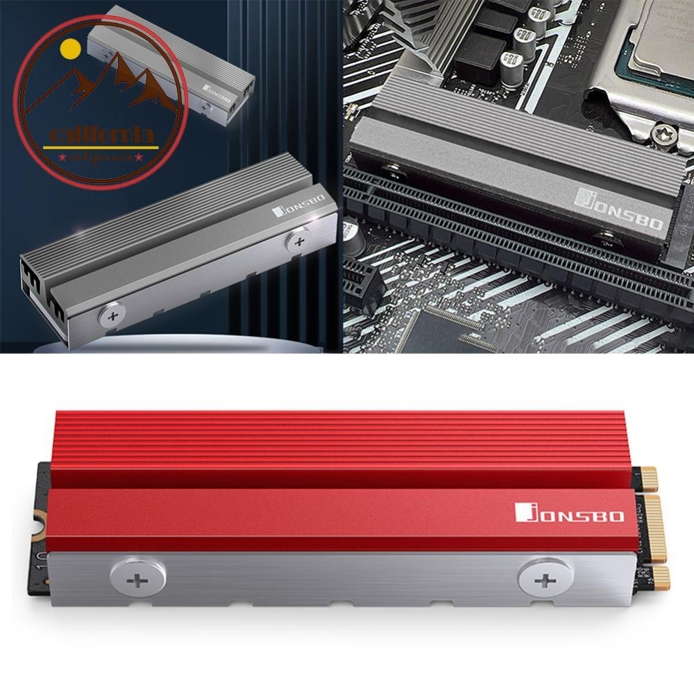 M.2 2280 NVMe SSD Radiator with 2xThermal Pad SSD Cooler for NVMe Drive ...