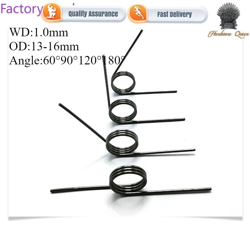 【QQ6】 V-shaped Spiral Torsion Spring2pcs Torsion Spring WD：1.0mm, OD ...