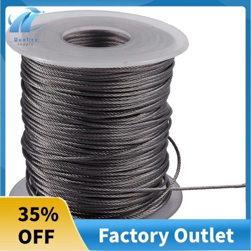 Superb Hoisting Lifting 7x7 1mm Dia Stainless Steel Flexible Wire Rope ...