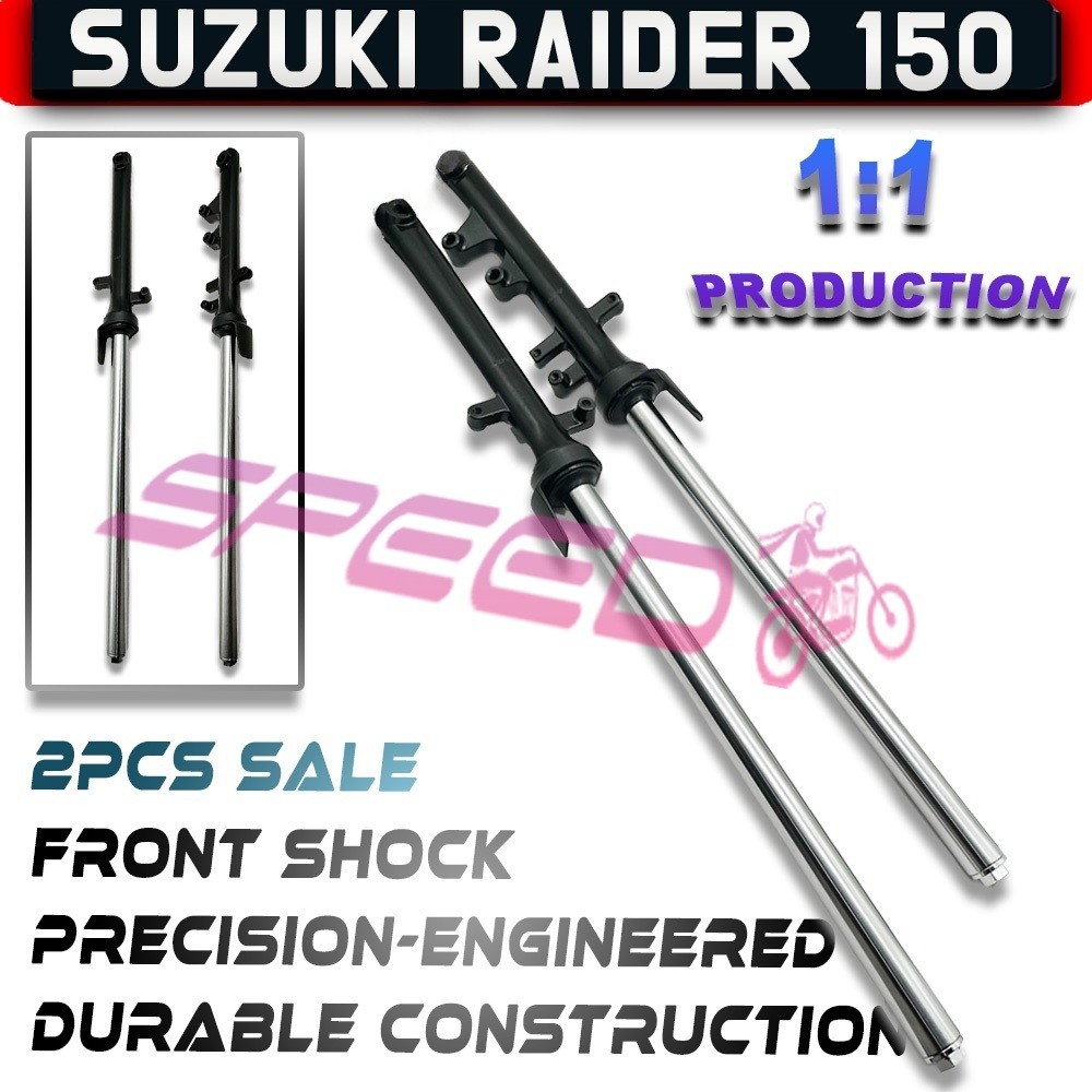 Suzuki Raider 150 Front Shock Absorber (Set) High Quality Alloy ...