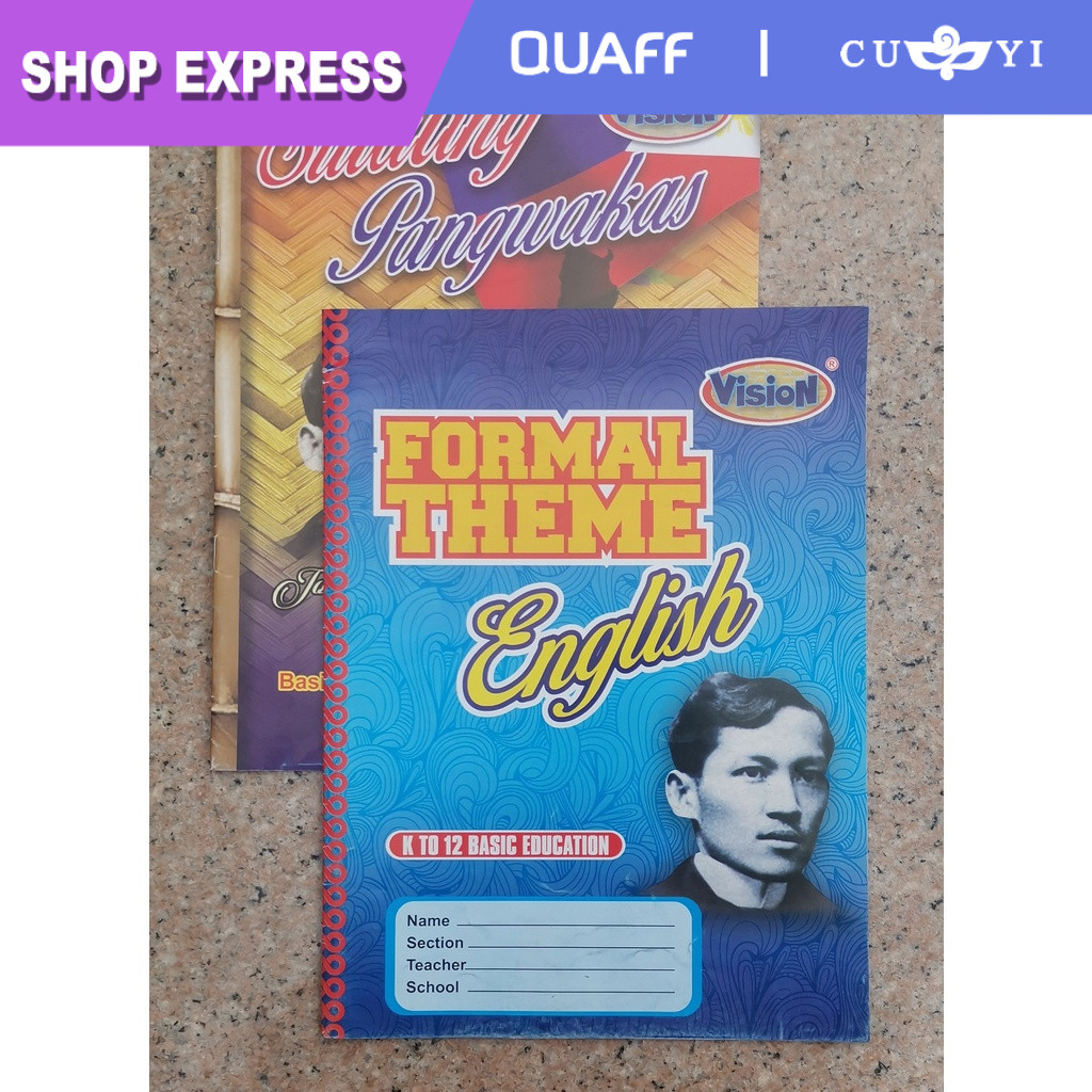 Sulating Pangwakas Elementary Formal Theme Book High Formal Theme Book ...