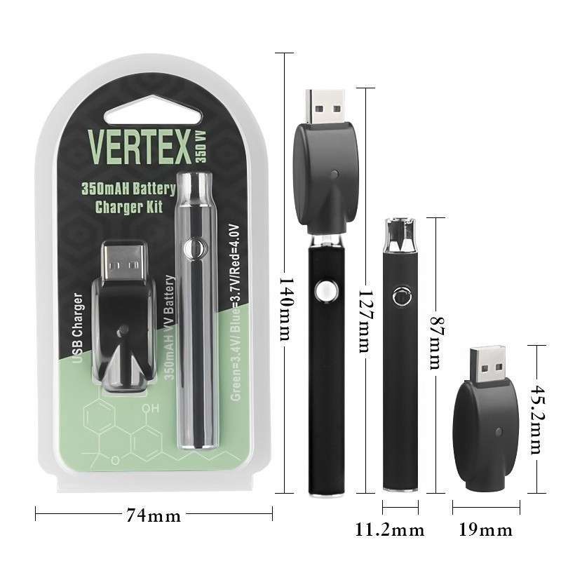 350mAh 510 Thread Battery Pen Solder Iron Shaped Button Battery Set ...
