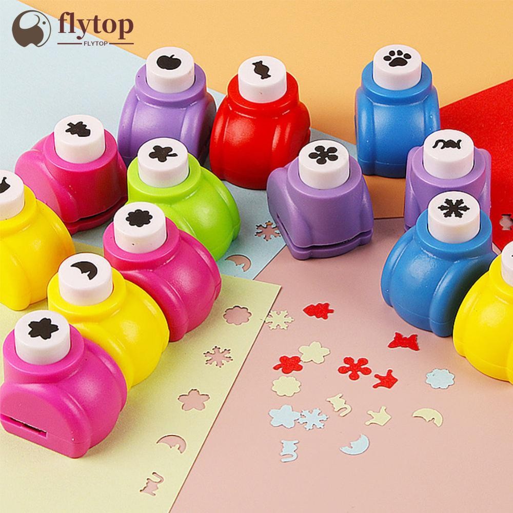 FLYTOP 24 Puncher Shape Mini Scrapbook Punches Handmade Cutter Card ...