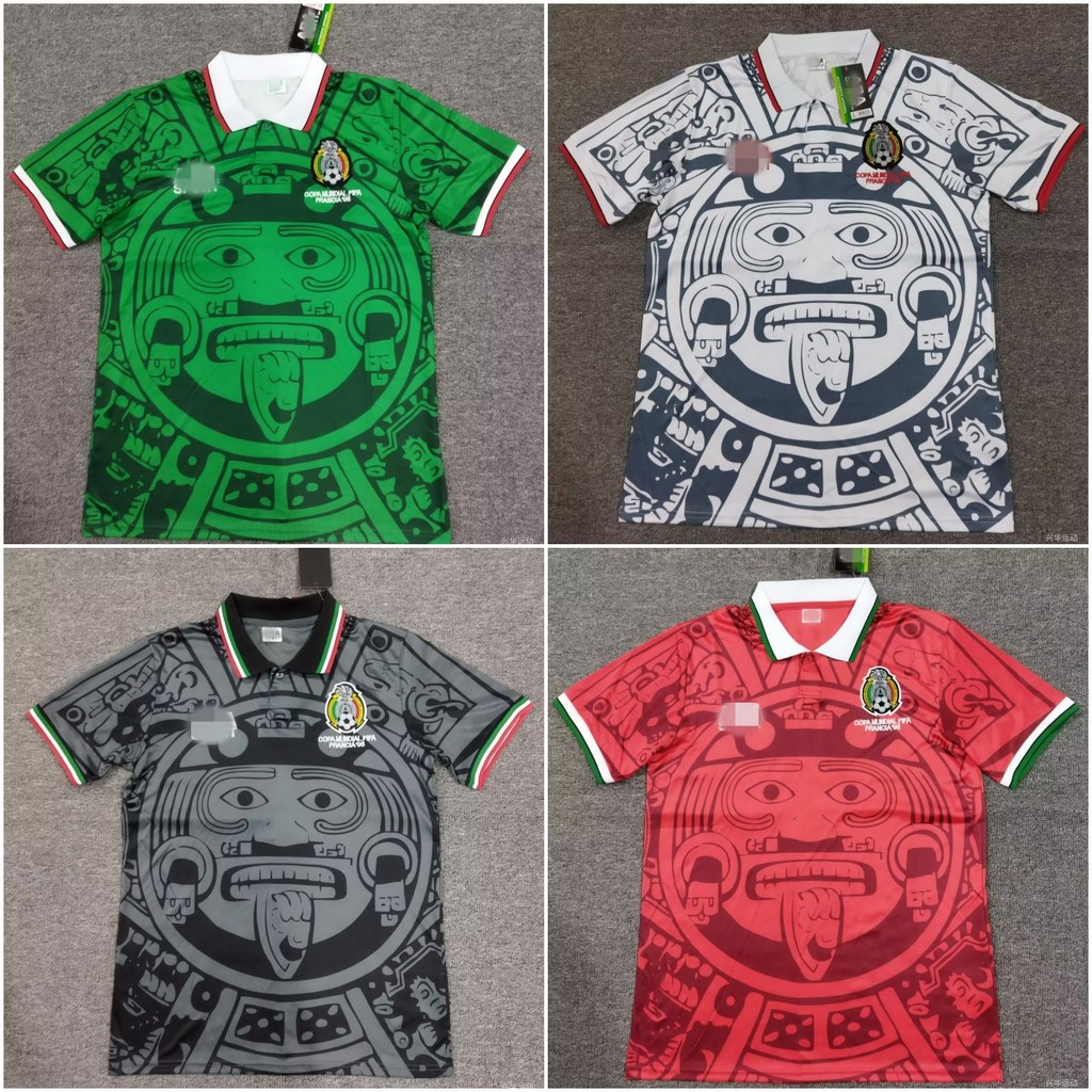 New 98 Mexico Football Club Training Vintage Home Away Third Special ...