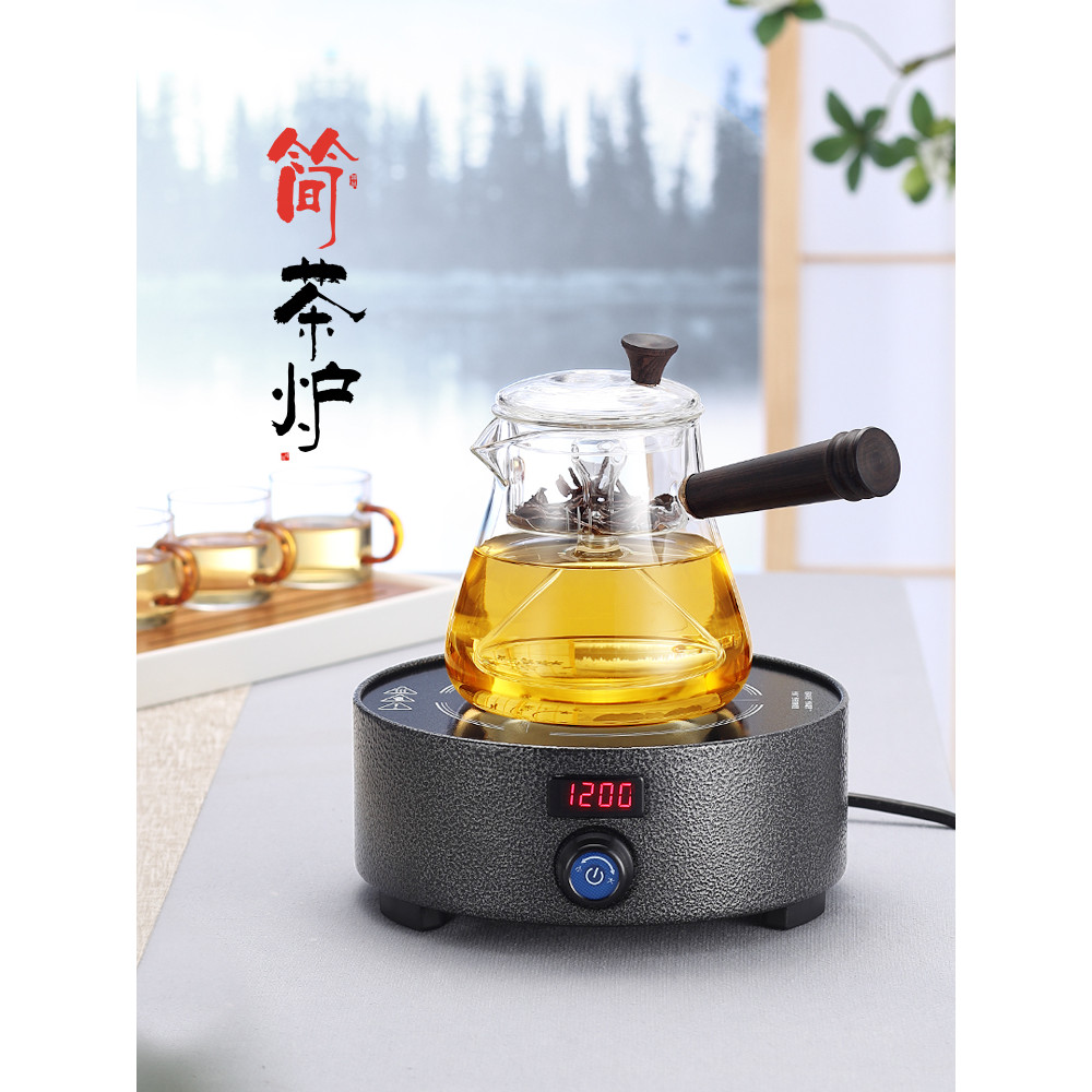Nuojiess Tea Stove Electric Ceramic Stove Mini Small Iron Kettle Tea ...