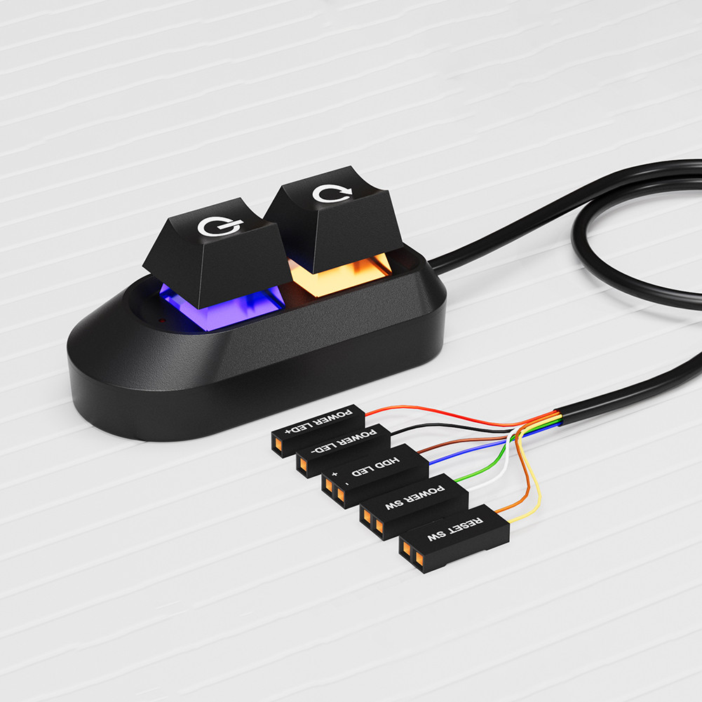 2M Mechanical Key External Power On Off PC Power Switch Button PC ...