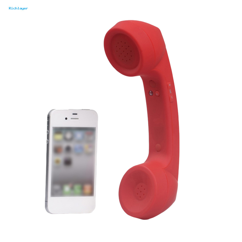 Phone Receiver Radiation-proof Handset Retro Bluetooth Cordless ...