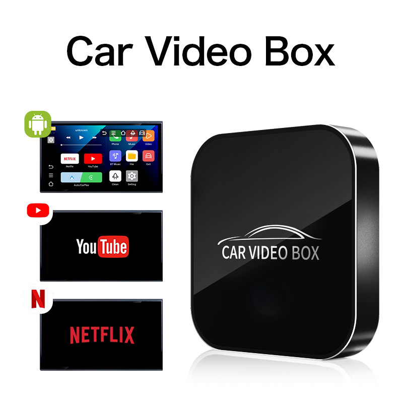 Y1 Smart Car Video Box/Carplay/Android Auto/Wired to Wireless/YouTube ...