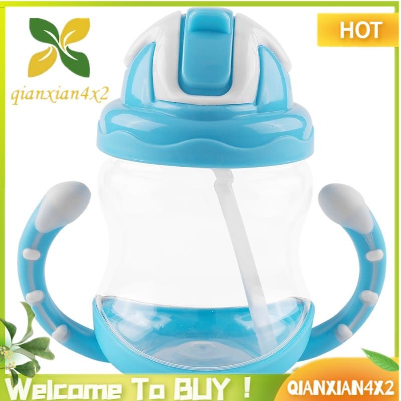 320ml Baby Bottle Kids Cup Silicone Children Training Cups Cute Baby ...