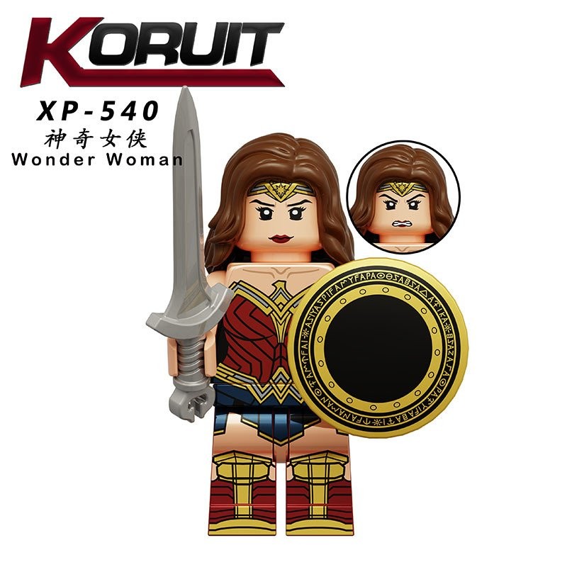 New Compatible Super Hero Series Wonder Woman Female Superhero Assembly ...