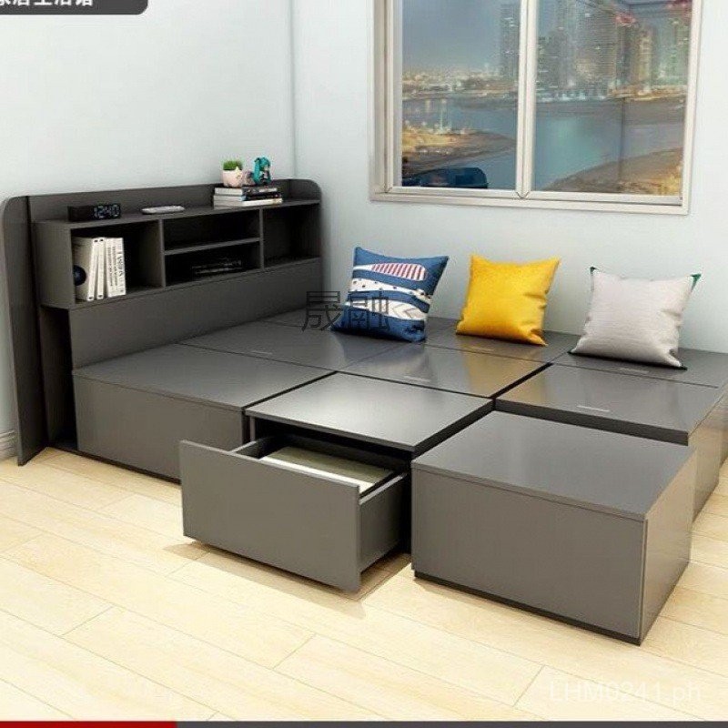 Freshly Made Storage Japanese Modern Bed Box Bed Wardrobe Tatami ...