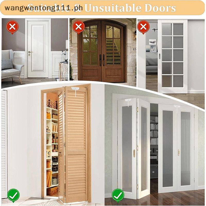Bifold Door Lock, Pantry Lock Portable Closet Door Lock Double Door ...