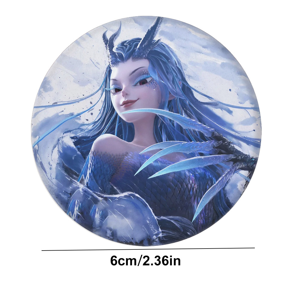 Ne Zha Metal Brooch Ao Bing Ao Guang Shen Gongbao Clothing Backpack Pin ...