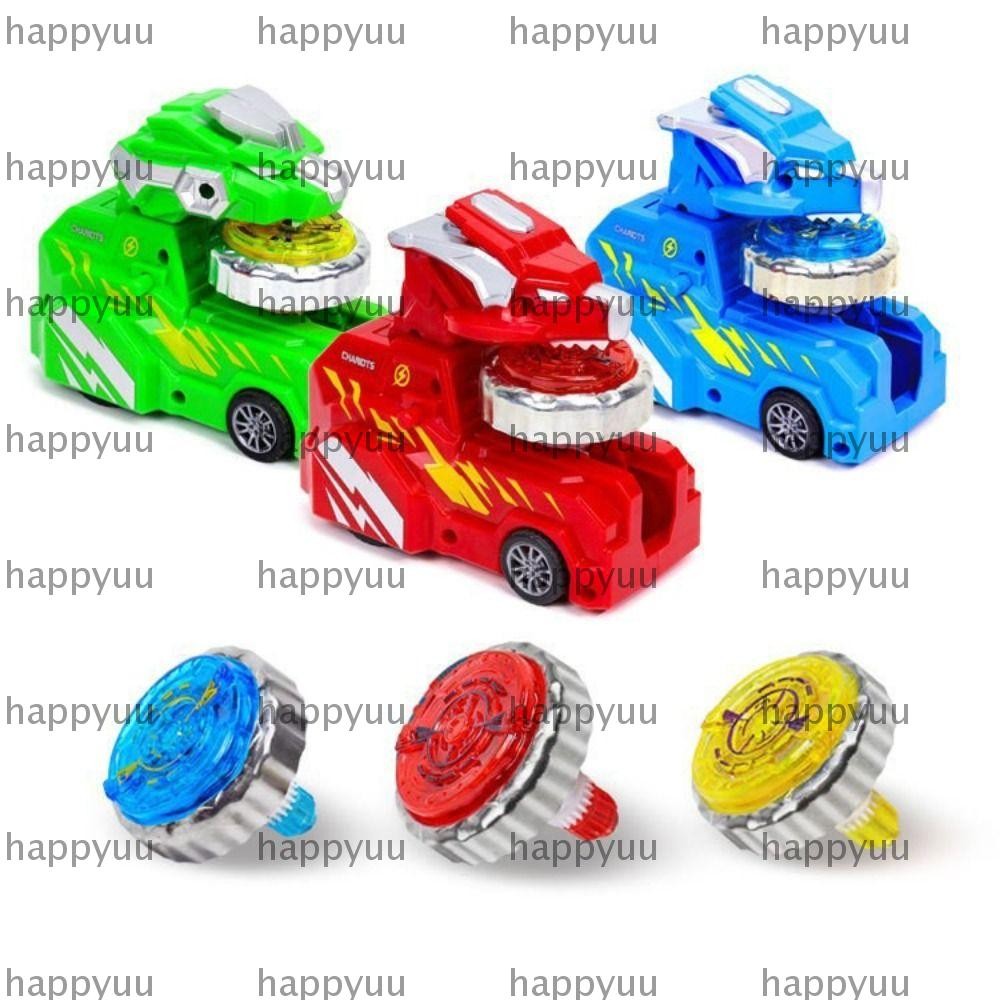 HAPPYUU Combat Gyroscope, 2 Gyro + 1 Launcher Plastic Battle Spinning ...
