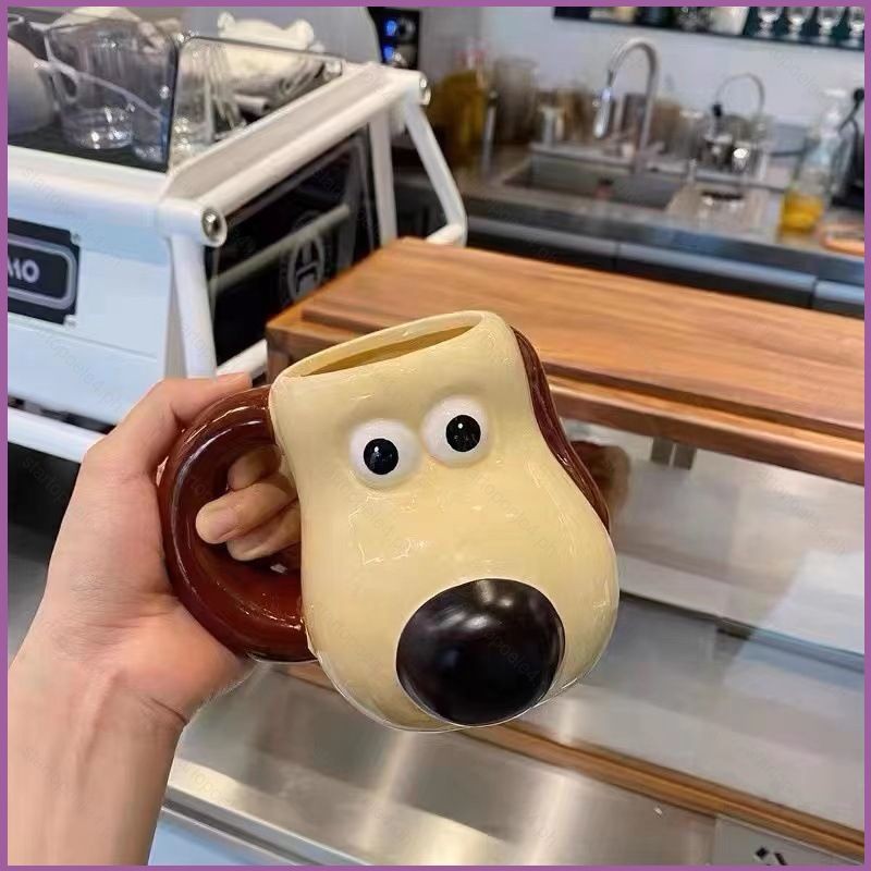 Wallace Gromit under glazed Ceramic mug cute cartoon high temperature ...