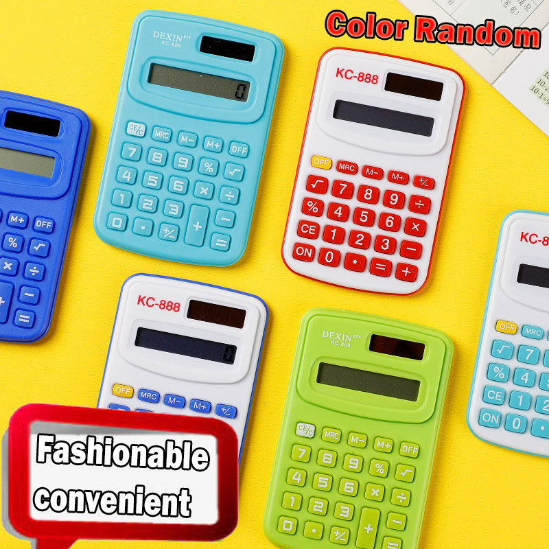 Electronic Calculator Display Mini 8 Digital Calculator for Students ...