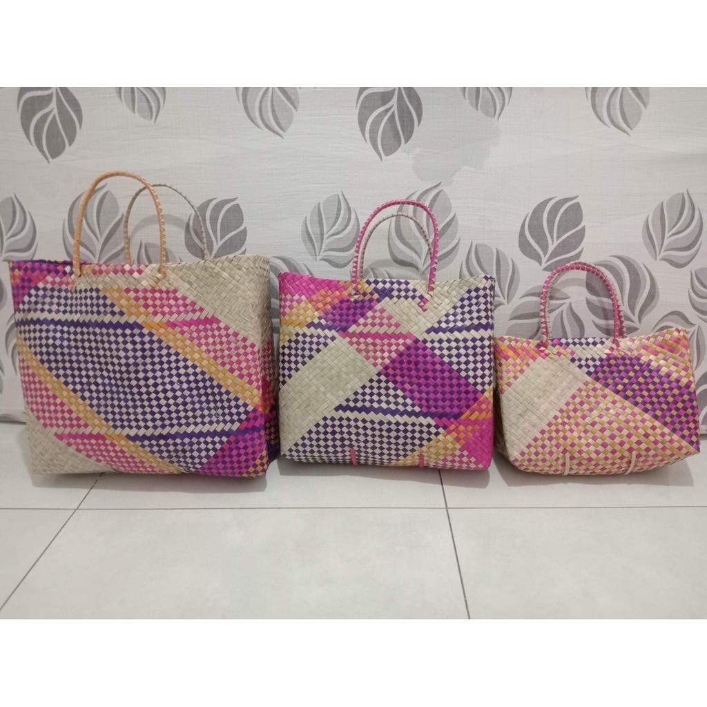 Native Bayong Bag, From Bicol made from karagumoy/pandan | Shopee ...