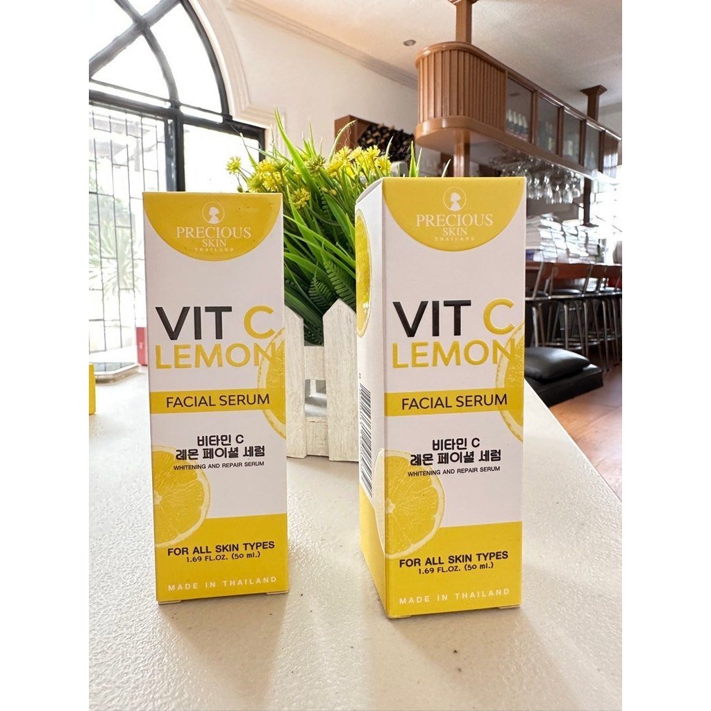 ORIGINAL Vit C Lemon Facial Serum 50ml | Shopee Philippines