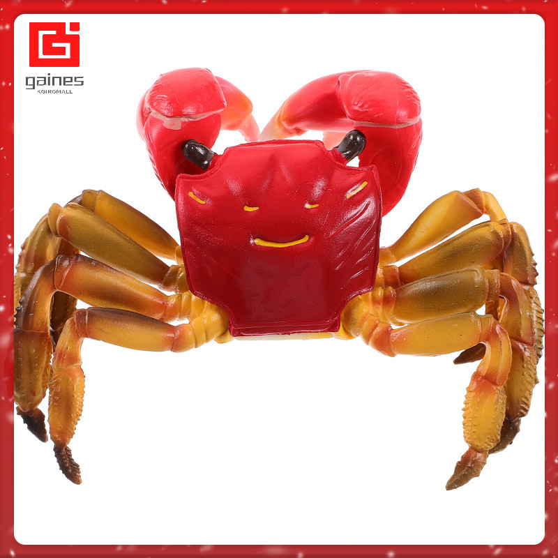 Childrens Toys Sea Simulation Crab Realistic Emulsion Plastic Fake ...