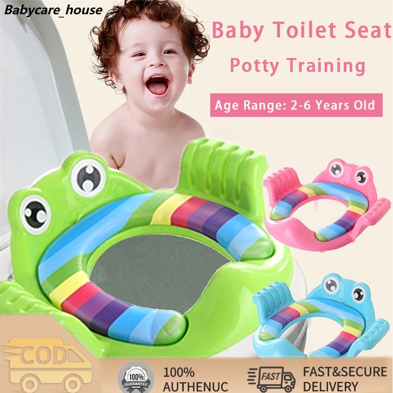 Ship in 24h Baby Toilet Seat Children Potty Safe Seat With Armrest for ...