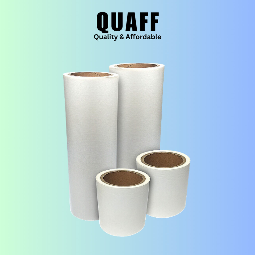 QUAFF 50 YARDS Hotmelt Adhesive for Sublimation Patches (12 Inches // 4 ...