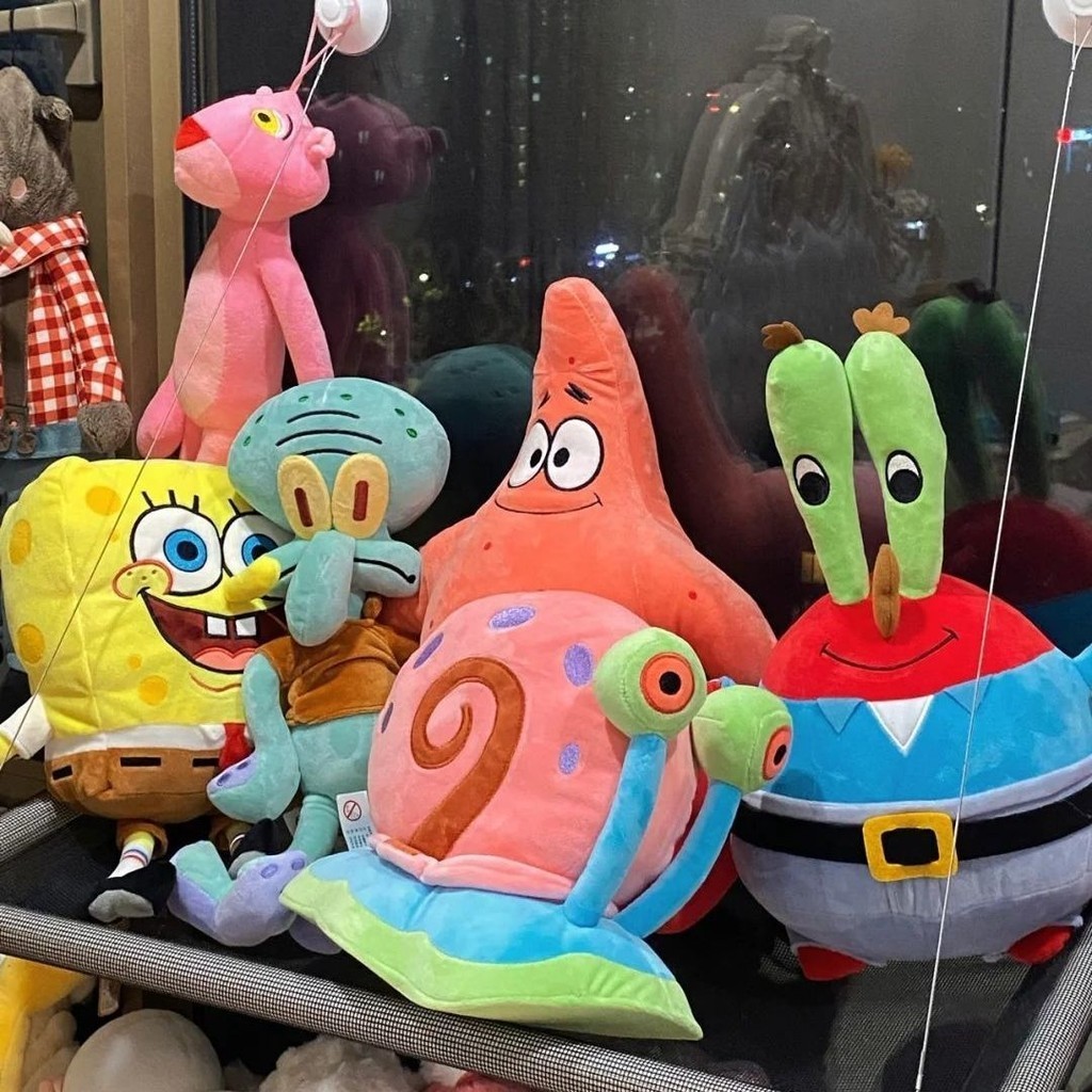 SpongeBob doll Patrick Star Stuffed Toys Doll throw pillow cute doll ...