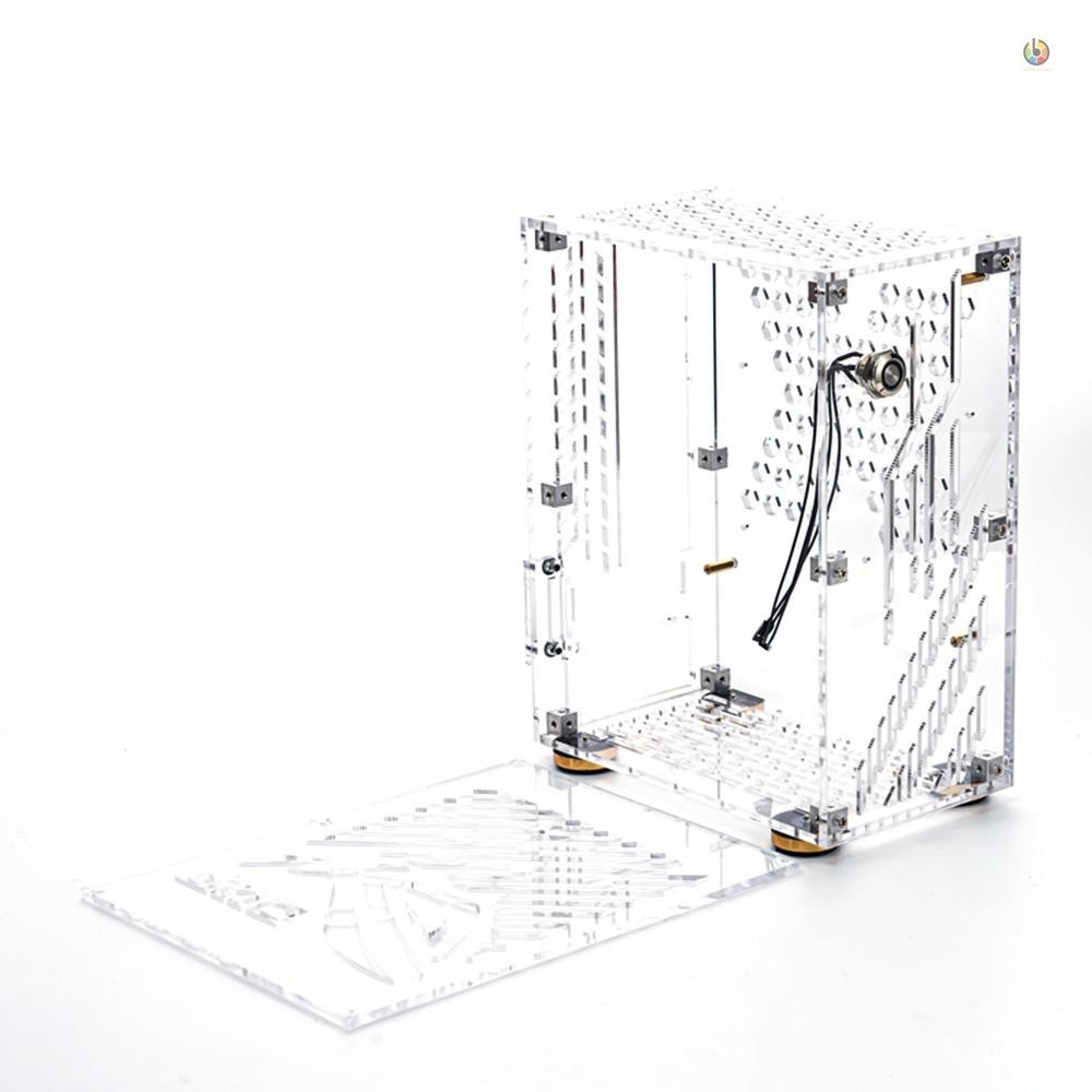 [studentday]Portable Small Computer Case Plexiglass Shell Compact PC ...