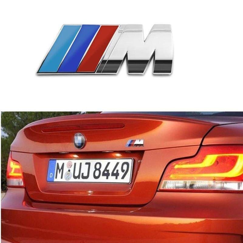 GG+Car Metal Stickers Emblem Badge Decal For BMW M Performance 1 3 4 5 6 7 E Z X M3 M5 M6 E46 ...