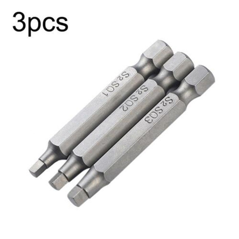 For cordless drills SQ1/SQ2/SQ3 Magnetic Kits 3 pcs Square Head ...