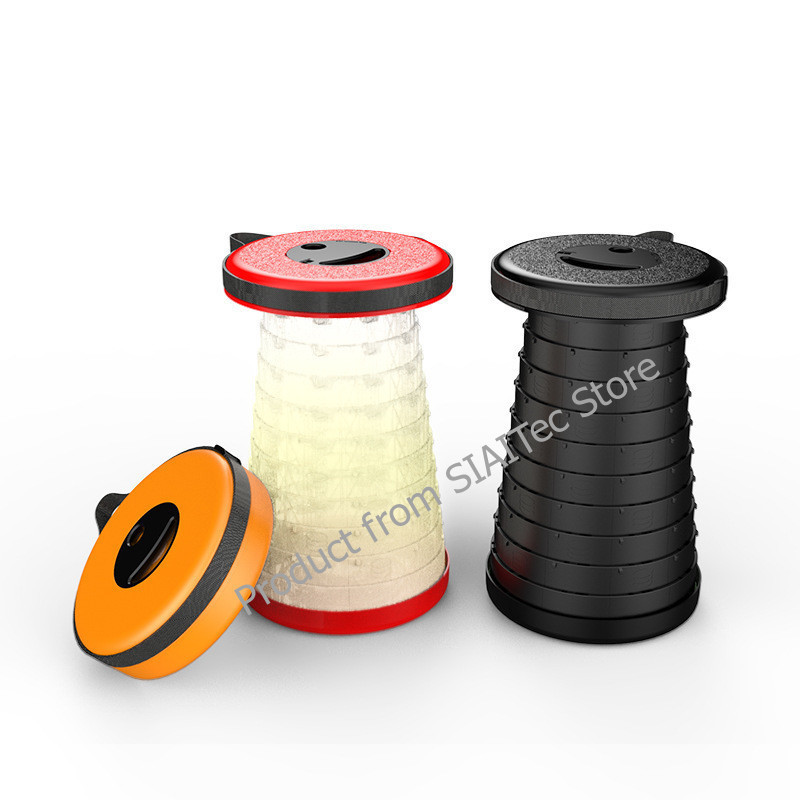 MoveEase Portable Foldable Telescopic Stool with Latest Design Light ...