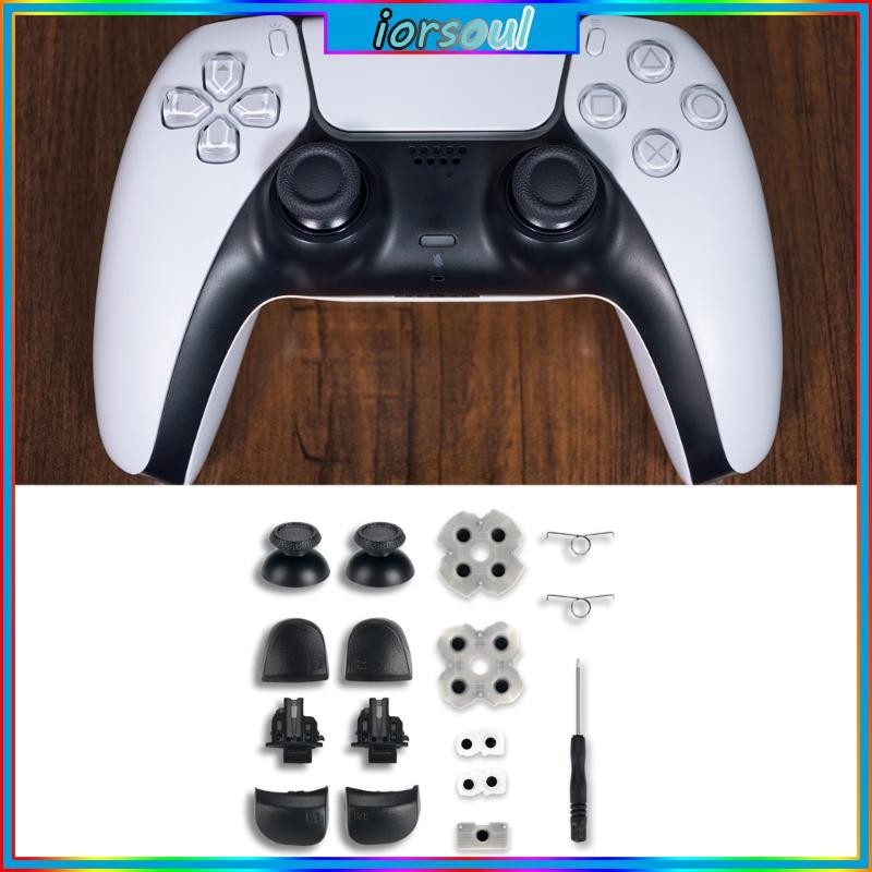 IOR For PlayStation-5 PS5-Controller L1-R1 L2-R2 Trigger-Buttons Analog Stick Conductive Rubber ...