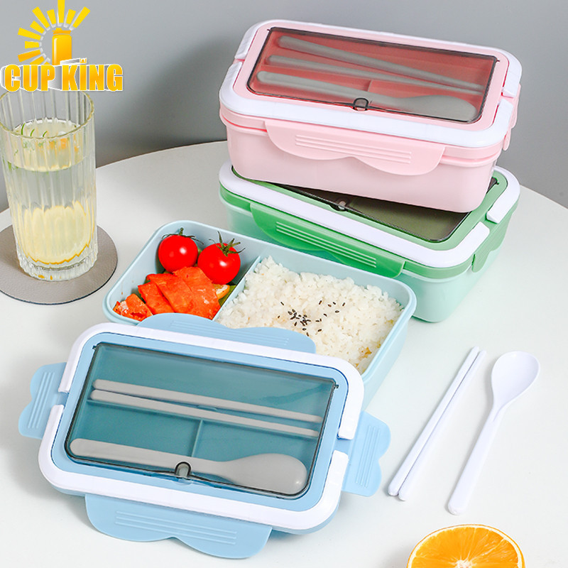 student lunch box Microwaveable children's adult lunch box with spoon ...