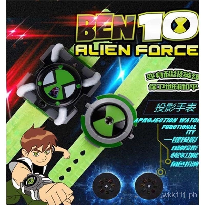 BEN10Young Hacker Cartoon Voice Changer Projection Luminous Emission ...