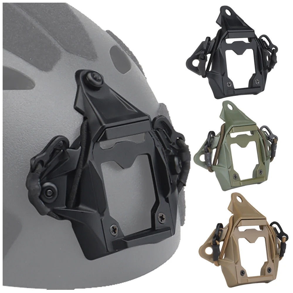 LUC Sports helmet accessories NVG sports camera mounting base for ACH ...