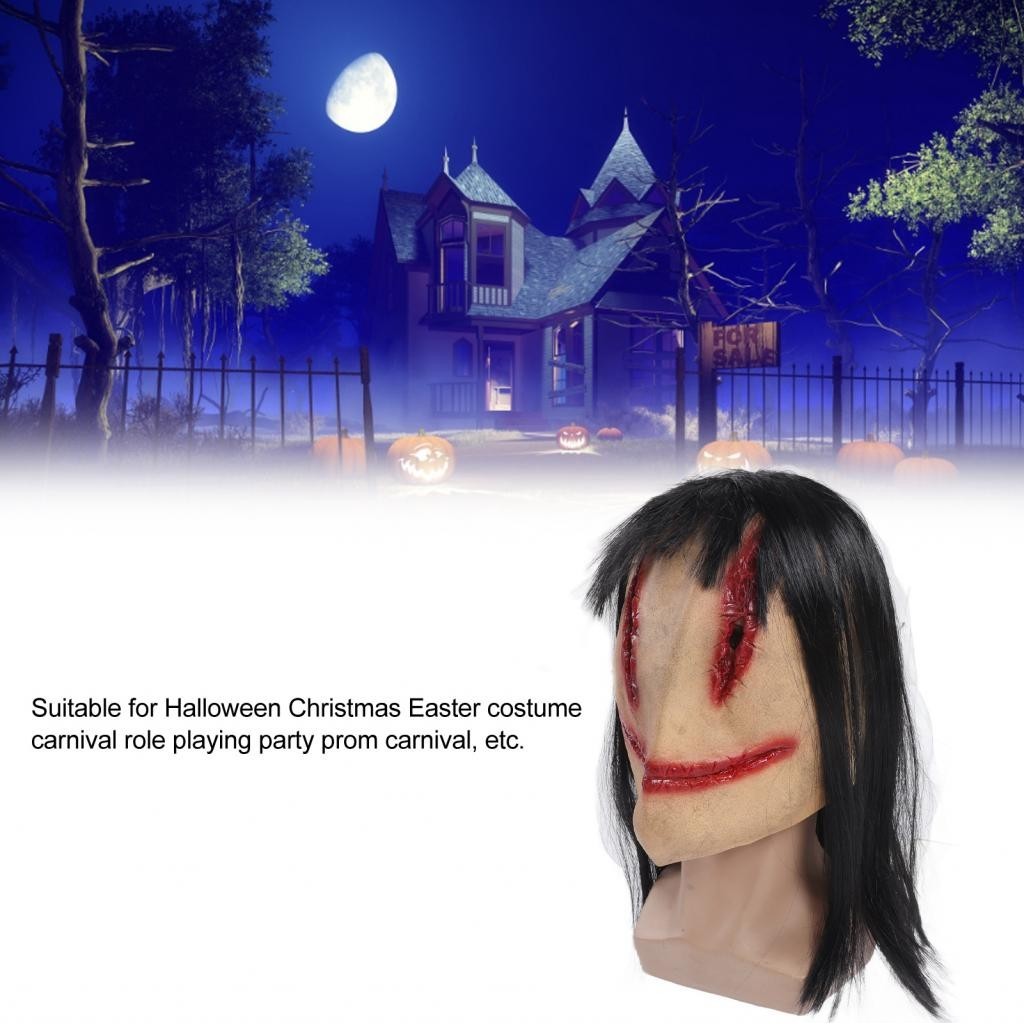 Rubycode Horror Mask Comfortable To Wear Latex Halloween Scary Weird ...
