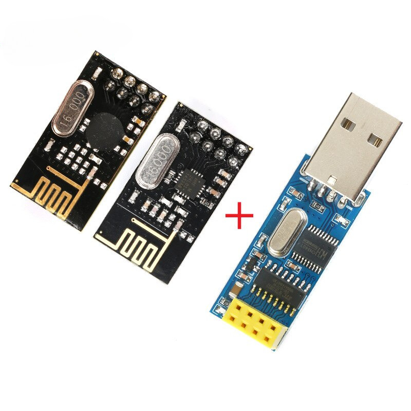 CH340 CH340T NRF24L01 USB to Serial Port Adapter Board NRF24L01 Module ...