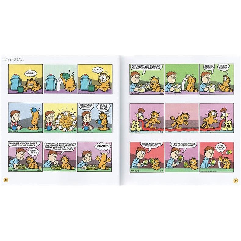 COD/English Original Comics Volume 5 Garfield Fat Cat 3 Pack 5 Garfield ...