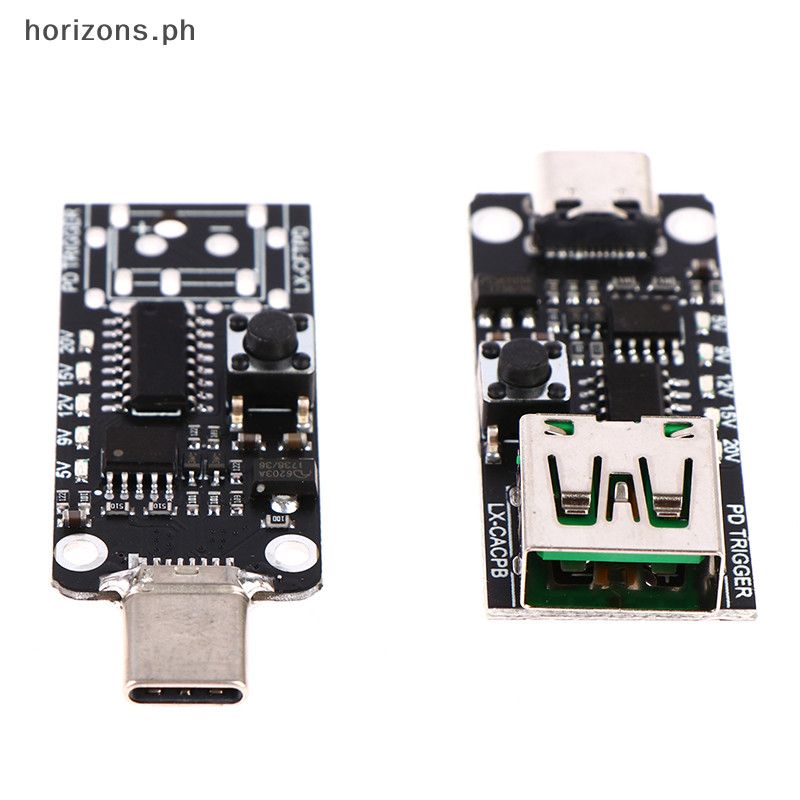 [HOT] USB Type-C PD Decoy Trigger Board 9V 12V 15V Output PD 2.0 3.0 ...