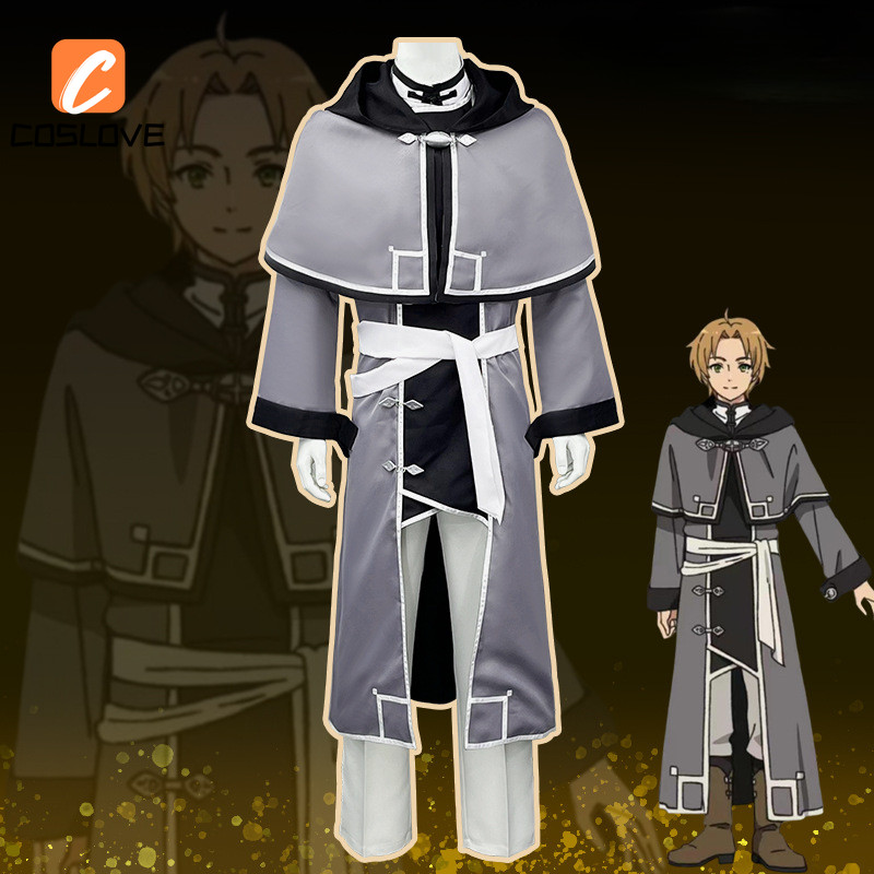 Anime Mushoku Tensei: Jobless Reincarnation Rudeus Greyat Cosplay ...