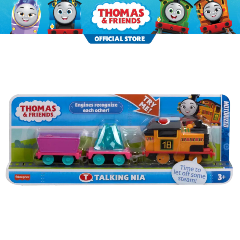 Thomas & Friends Motorized Talking Engines - Nia For Kids Toys | Shopee ...