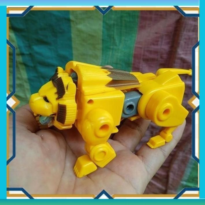 [TKD] Hokben TOYS MEGAZORD Yellow Lion ROBOT | Shopee Philippines