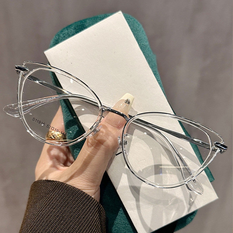 [REATY STOCK COD]Graded Eyeglasses with Grade 50°-600° anti-blue Anti ...