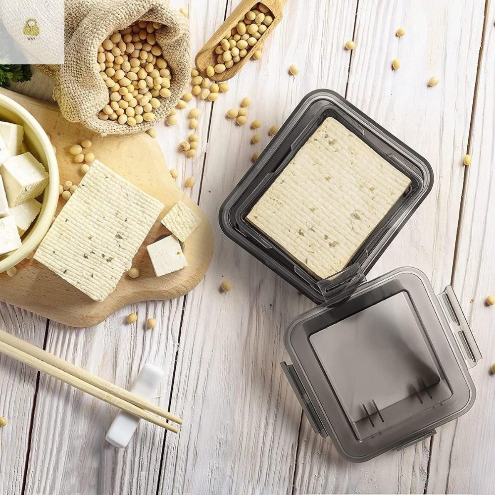 WAY Tofu Presser Kitchen Built-in Drainage DIY Soybean Curd Drainer ...