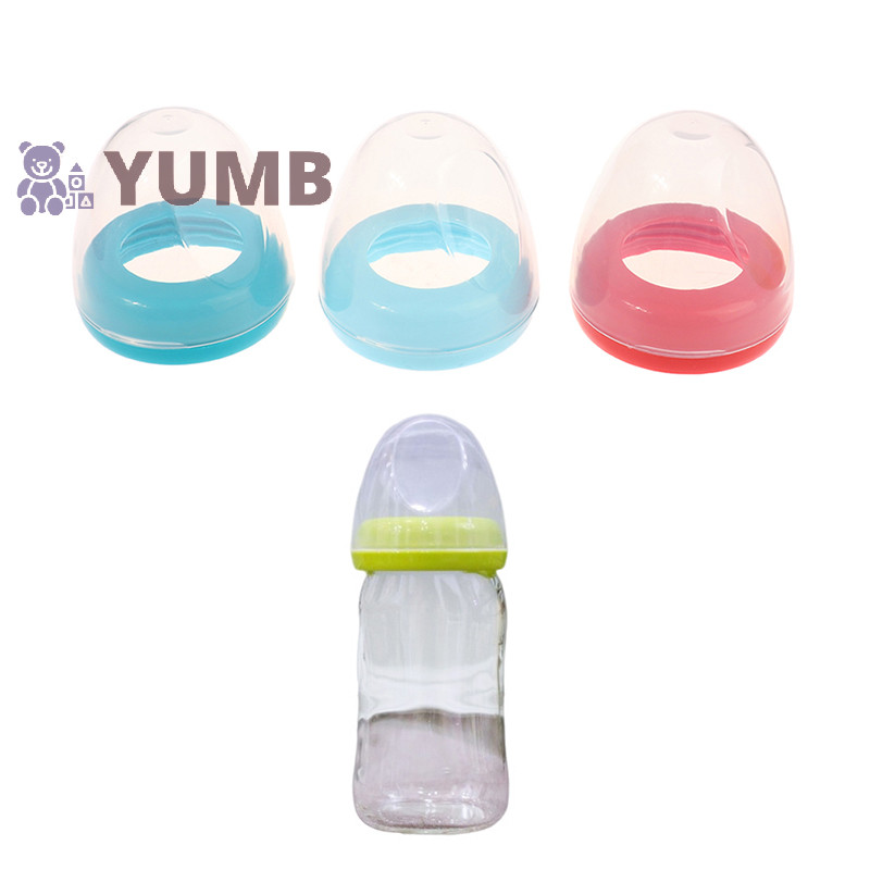 YUMB Baby Bottle Cap And Ring Suitable For Wide-bore Milk Bottles ...