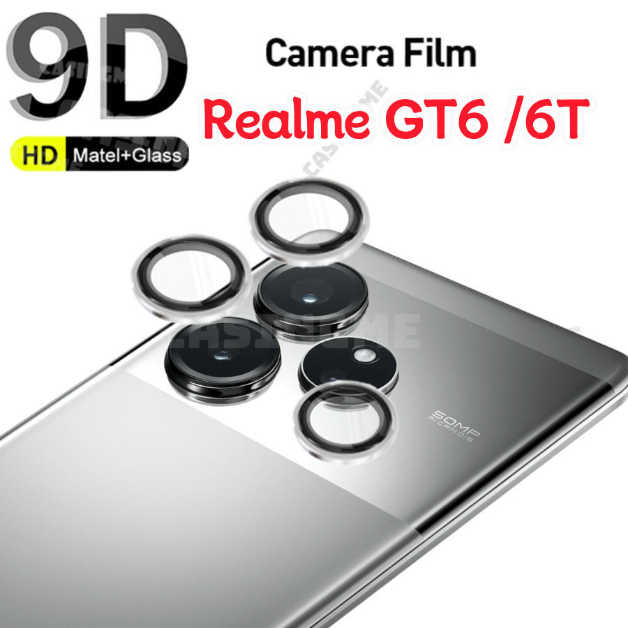 Realme GT6 2024 6T Camera Lens Protectors Metal Camera Ring Case for Realme GT Neo 6 6GT GT6 ...